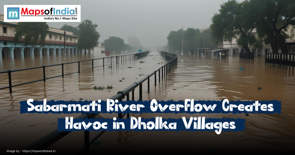 Sabarmati River Overflow Creates Havoc in Dholka Villages | Headlines India