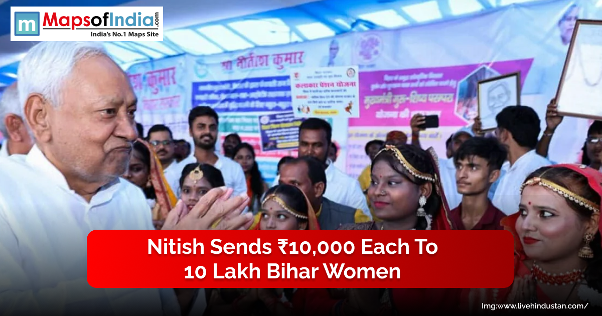 Nitish Sends ₹10,000 Each to 10 Lakh Bihar Women | Headlines India